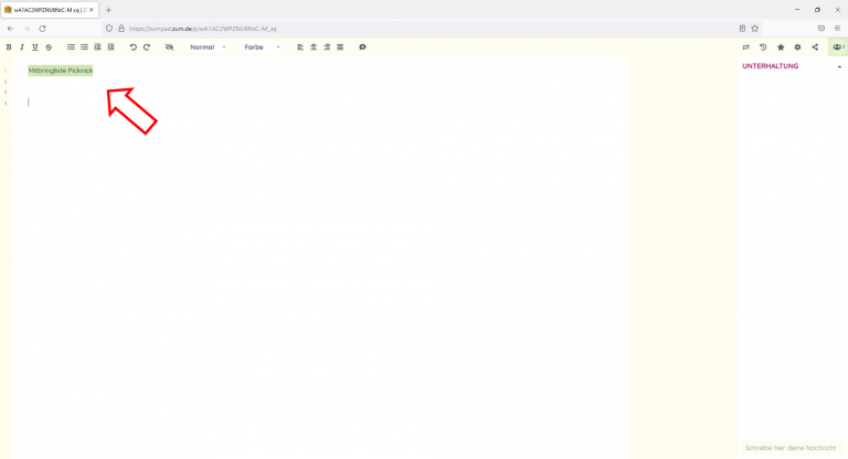 ZUMPad - Online-Tools - Bildungsverbund Köllnische Heide und Gropiusstadt